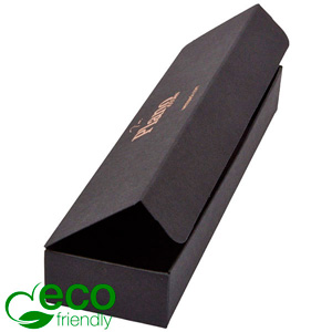 Flat-pack gift-boxes in black or white cardboard | Wholesale packaging
