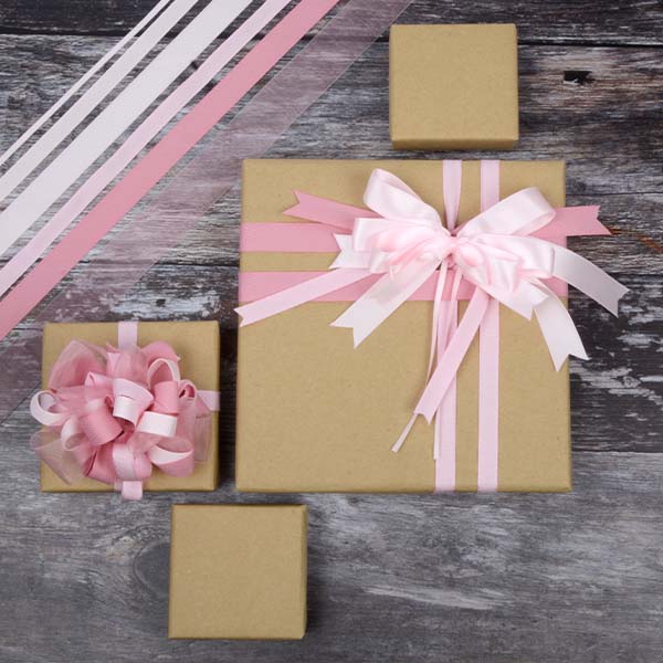 Beautiful ribbons | DIY bows for gift-wrapping and unboxing